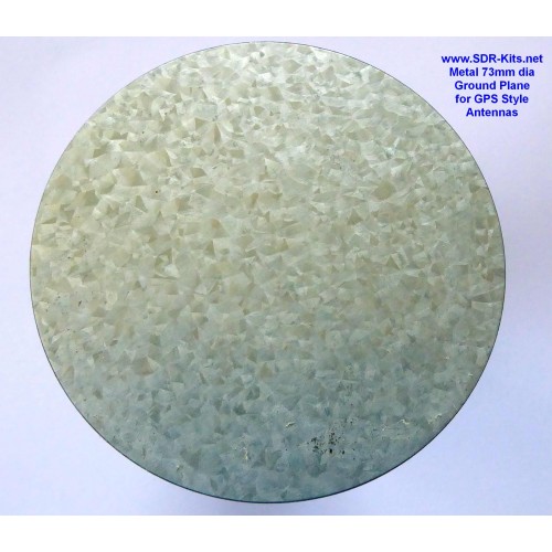 Metal Disc Ground Plane GPS style Antenna